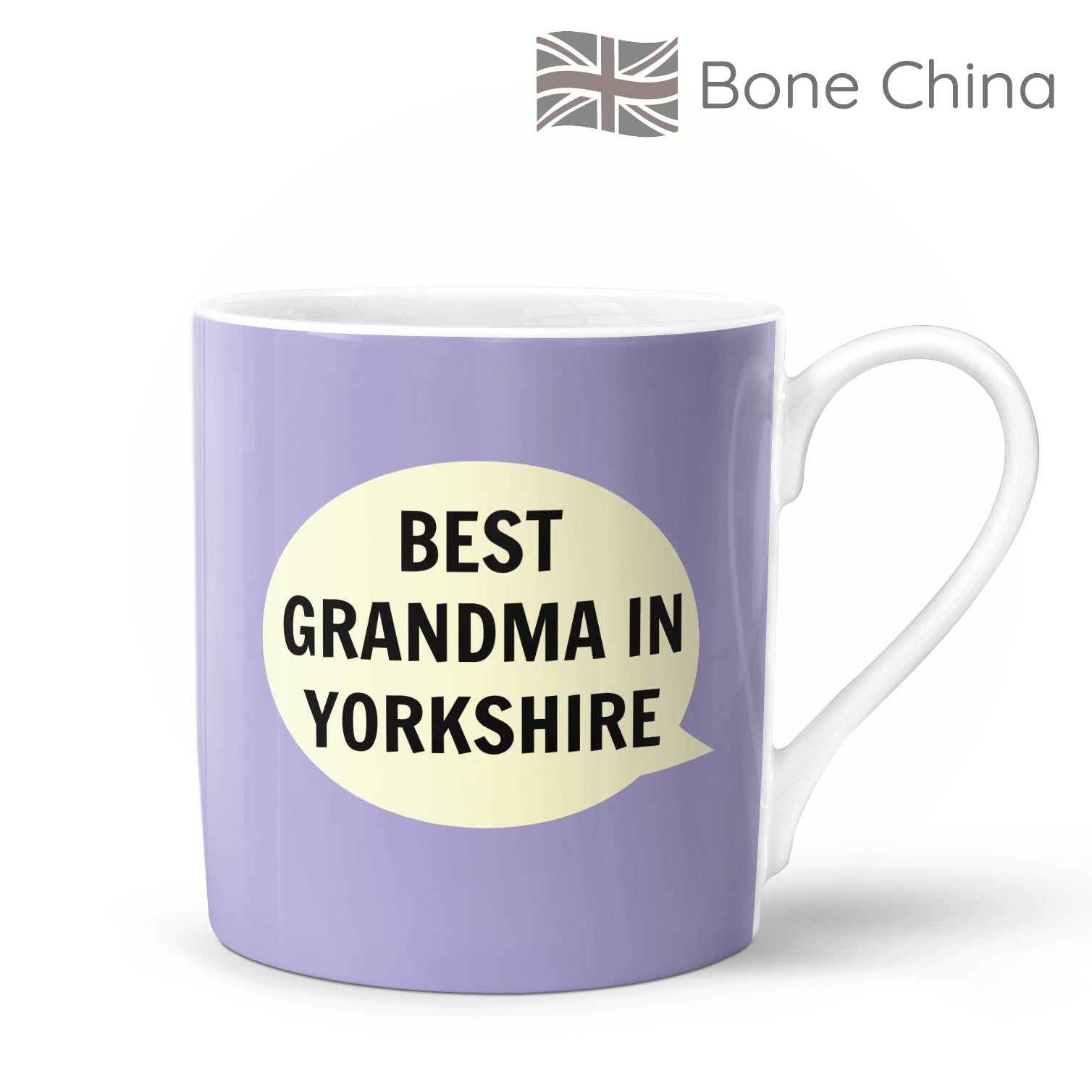 Best Grandma in Yorkshire Bone China Mug – Dialectable